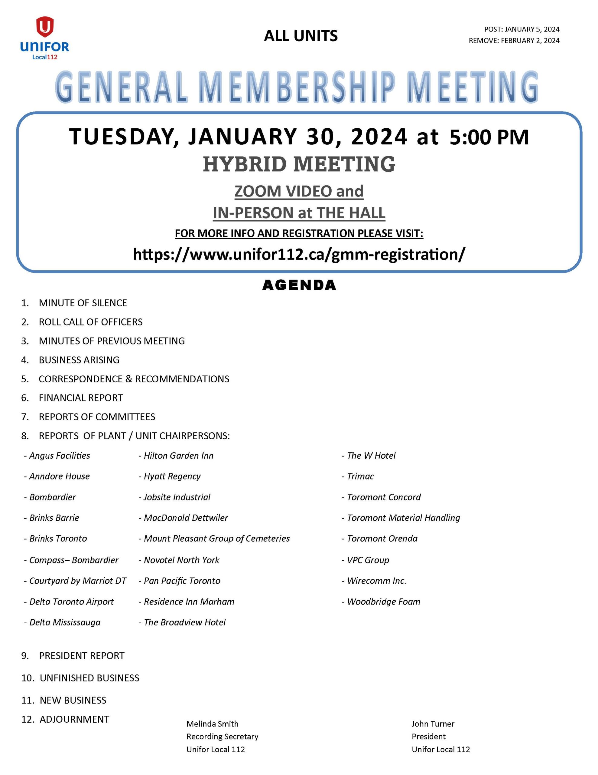 UNIFOR Local 112 - Strength in Diversity