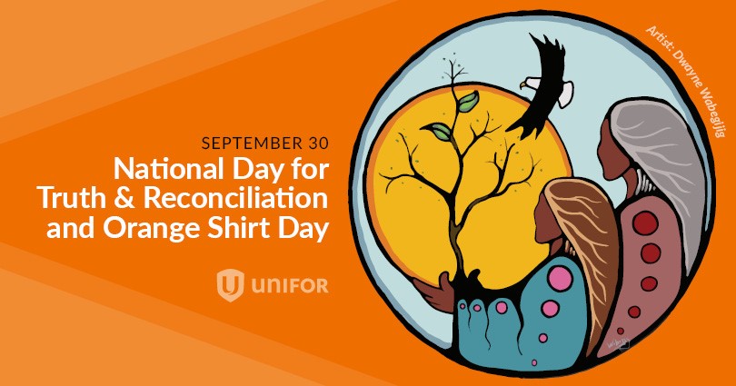 National Day for Truth and Reconciliation (Orange Shirt Day) - Unifor ...